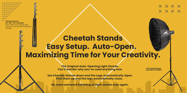 Cheetah Stands - Automatic Light Stands – Cheetah Stand