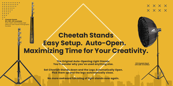 Cheetah Stands - Automatic Light Stands – Cheetah Stand